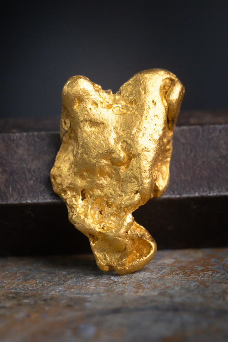 Dense and Smoother Large Australian Gold Nugget - 47.9 grams [RT70B ...