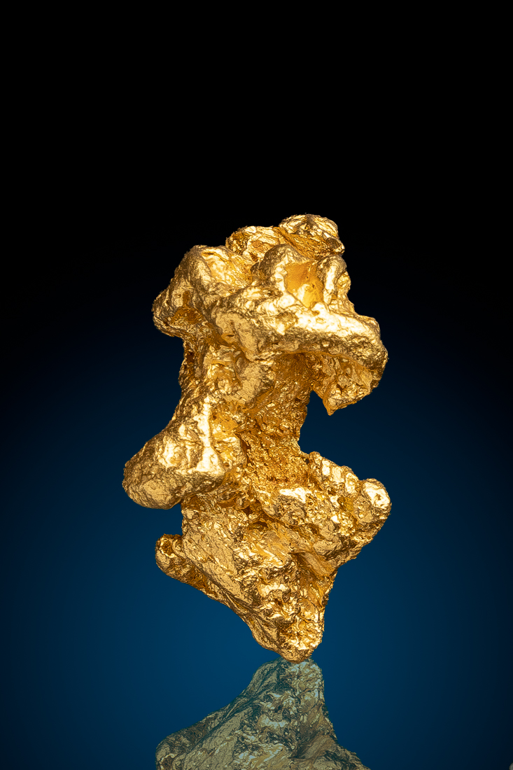 Interestingly Shaped Natural Gold Nugget - Western Australia - 7.51 ...