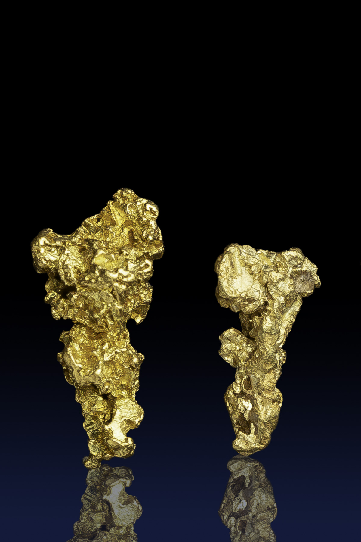 Two Tapered Alaskan Gold Nuggets [BB99] - $87.00 : GoldNuggetSales